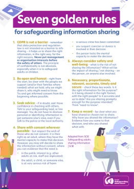 Information sharing | Norfolk Safeguarding Adults Board